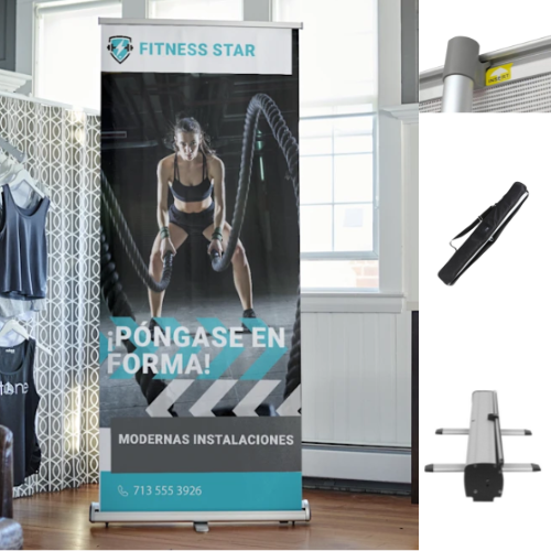 Pendón Roll Up – Pura impresion