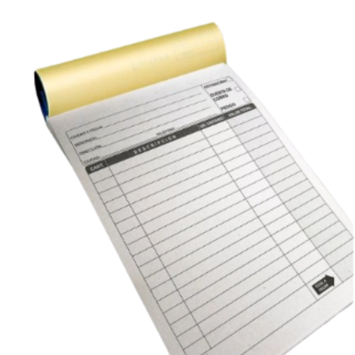 Talonarios Carta – Pura impresion